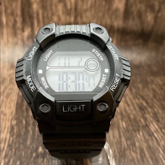 Wearables | Brigadeqm Mens Black Sports Watch | Poshmark